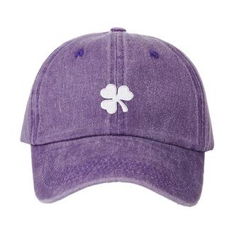 Generic SRTUMEY Casquette de baseball pour la Saint-Patrick - Chapeau brod&eacute; tr&egrave;fle r&eacute;glable - Chapeaux irlandais pour homme et femme - Accessoires de d&eacute;guisem