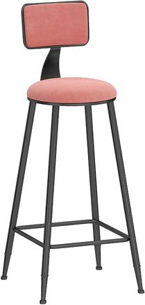 Generic Barhocker, Fr&uuml;hst&uuml;cksbarhocker, Tresenhocker mit Samtpolsterung, 66/76 cm, Tragkraft 150 kg, Moderne K&uuml;cheninsel, Esszimmer