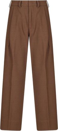 Seventy Straight Leg Hose - - Trousers - Damen - Braun - S