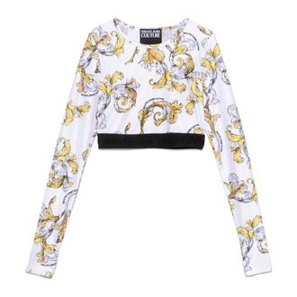 Versace Jeans Couture T-Shirts und Polos - - Tops - Damen - Wei&szlig; - XS