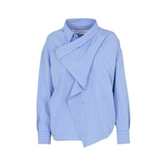 Margaux Lonnberg Margaux Lonnberg - Bella Chemise - Femme - Blouses et Chemises - Bleu - Taille: 38 FR