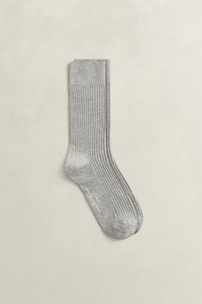GANT Herren Leichte Sportsocken (43-45) LIGHT Grau MELANGE