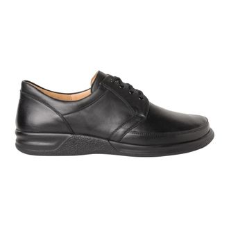 Ganter Breiter Schn&uuml;rschuh in Schwarz - - Shoes - Herren - Schwarzk - 39 EU