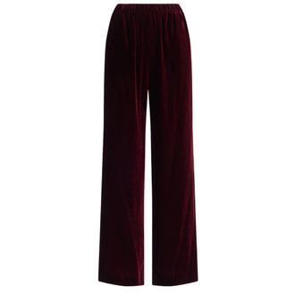 Max Mara Weite Hosen - - Trousers - Damen - Rot - XS