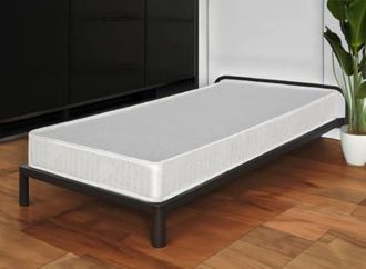 Dmora Talamo Italia - Einzelmatratze Gisella, Matratze aus Polyurethanschaum, vakuumgerollte Matratze, 100% Made in Italy, 80x190x18 cm