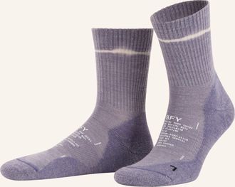 SATISFY Satisfy Laufsocken Merino Nylon Tube Socks lila