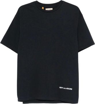 Gallery Dept. Homme, Tops, Noir, Taille: S Top035 T-shirt D&eacute;lav&eacute;