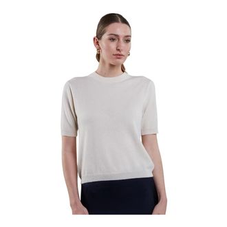 Stenstr&ouml;ms Femme, Pulls, Blanc, Taille: 36 FR Tricot Ras du Cou