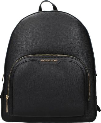 Michael Kors Jaycee Gro&szlig;er Lederrucksack - - Bags - unisex - Schwarzk - ONE SIZE