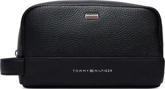 Tommy Hilfiger Kosmetiktasche Tommy Hilfiger Th Central Washbag AM0AM14485 Schwarz