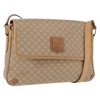 Celine Sac bandouli&egrave;re vintage Pre-owned - Femme - Pre-owned - Beige - Taille: ONE Size