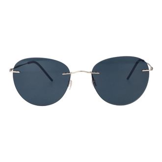 Giorgio Armani Homme, Accessoires, Gris, Taille: 53 MM Lunettes de soleil Ar6182
