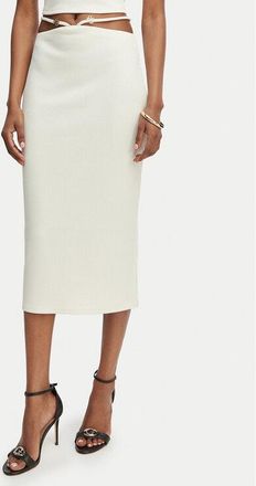 Guess Bleistiftrock E6GD04 KG322 Creme Slim Fit
