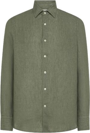 Seventy Homme, Chemises, Vert, Taille: M Chemises Casual