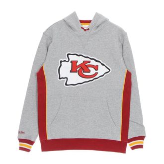 Mitchell & Ness Kansas City Chiefs Hoodie - - Sweatshirts & Hoodies - Herren - Grau - XL