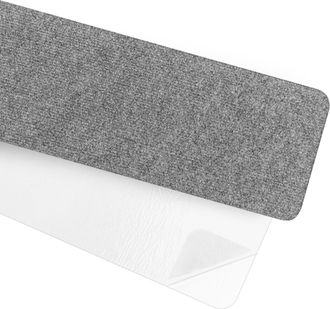 Quest Treppenstufen Matten selbstklebend 76x20 cm - Stufenmatten innen f&uuml;r Treppe - Treppenteppich rutschfest - Teppich f&uuml;r Treppenstufen - Treppenschutz & 