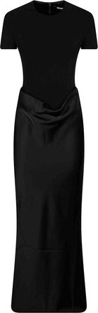 Rotate Maxikleid - Schwarz
