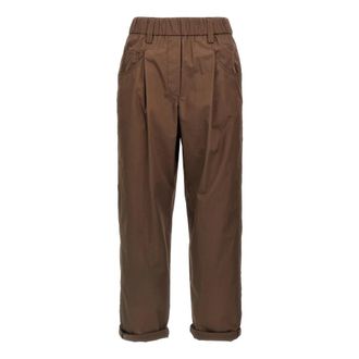 Brunello Cucinelli Damen, Hosen, Braun, XLGr&ouml;&szlig;e