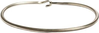 Werkstatt M&uuml;nchen Bangle Side Hook Groove - - Accessories - unisex - Grau - M