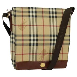 Burberry Pre-owned Leder Schultertasche - - Pre-owned - Damen - Beige - ONE SIZE