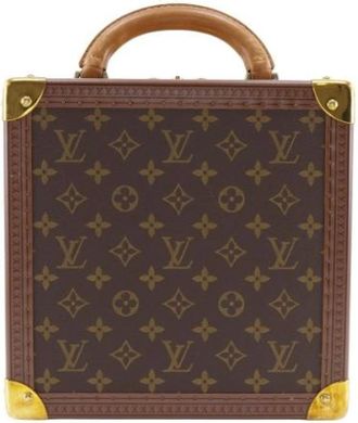 Louis Vuitton Sac &agrave; main en toile Pre-owned - Femme - Pre-owned - Brun - Taille: ONE Size