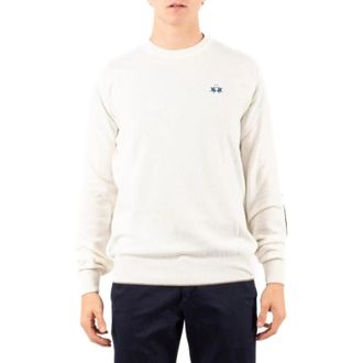 La Martina Rundhals-Strickware - - Knitwear - Herren - Wei&szlig; - 2XL
