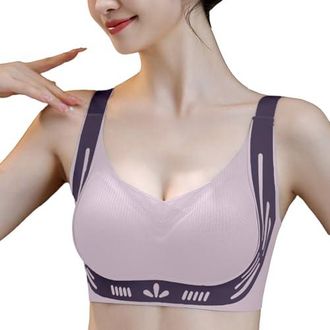 Generic Soutien Gorge Invisible Soutien Gorge sans Armature Brassiere Femme sans Armature De Classique Dos U Bandeau Seamless Fin Respirant Id&eacute;al &Eacute;t&eacute; 2026 Loo