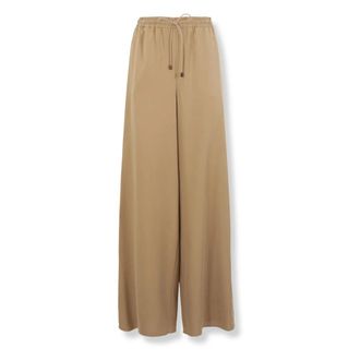 Max Mara Wide Hosen - - Trousers - Damen - Beige - 2XS