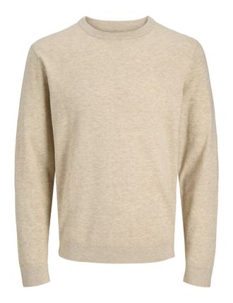 Jack & Jones Jjeperfect Wool Knit Crew Neck Sn