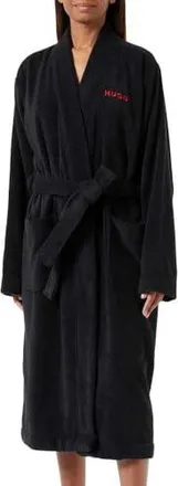 HUGO BOSS BOSS Terry Dressing Gown, Noir 1, XL Femme