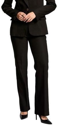 Morgan 242-PBEKA.F Pantalon Femme, Noir, 40