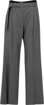 Msgm Msgm, Femme, Pantalons, Gris, Taille: 40 FR Wide Pantalons