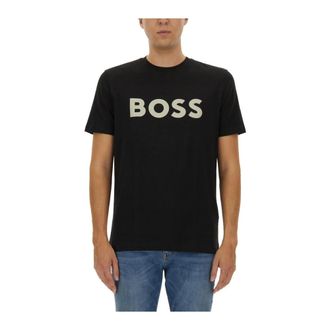 HUGO BOSS T-shirt Thinking 1 - Homme - Tops - Noir - Taille: XL
