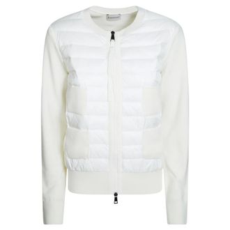 Moncler Femme, Vestes, Blanc, Taille: 40 FR Down Vestes