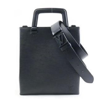 Louis Vuitton Pre-owned Cuir sacs-louis-vuitton - Femme - Pre-owned - Noir - Taille: ONE Size