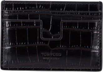 Tom Ford Porte-cartes avec logo Tom Ford