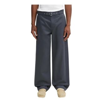 Maison Kitsun&eacute; G&uuml;rtelhose - - Trousers - Herren - Grau - 2XS