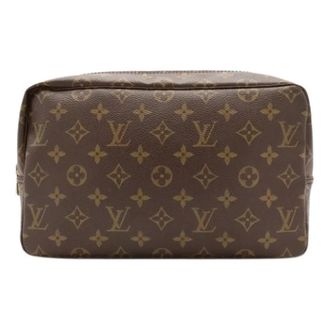 Louis Vuitton Pre-owned Vintage Monogram Clutch - Femme - Pre-owned - Brun - Taille: ONE Size