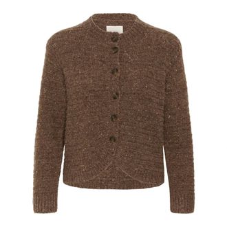 Part Two Nepse Cardigan - Femme - Pulls - Brun - Taille: 46 FR