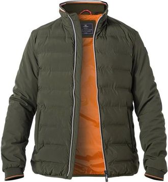 New Zealand Auckland Gesteppte Steppjacke - - Jackets - Herren - Gr&uuml;n - M
