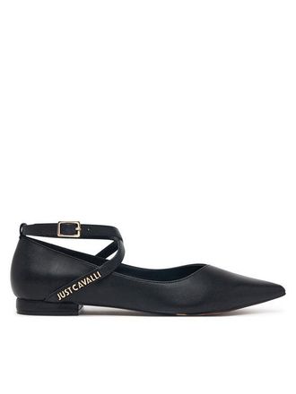 Just Cavalli Ballerinas 81RA3S77 ZSE90 Schwarz