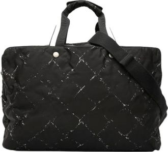 Chanel unisex, Pre-owned, Noir, Taille: ONE Size Sac de voyage Pre-owned