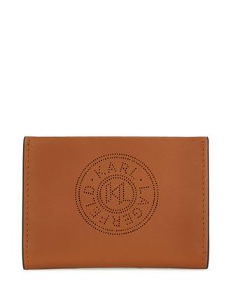 Karl Lagerfeld porte-cartes K/Circle - Marron