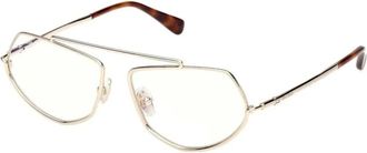 Max Mara Femme, Accessoires, Jaune, Taille: 57 MM Monture Optique
