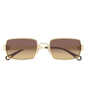 Chlo&eacute; Ch0354S Rechteckige Sonnenbrille - - Accessories - Damen - Gelb - 53 MM