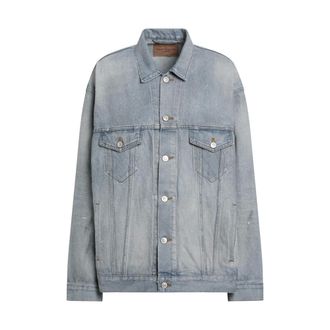Balenciaga Damen, Jacken, Blau, XSGr&ouml;&szlig;e