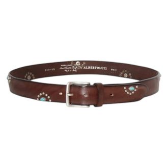 Alberto Luti Homme, Accessoires, Brun, Taille: 115 CM 753/35 Ceinture