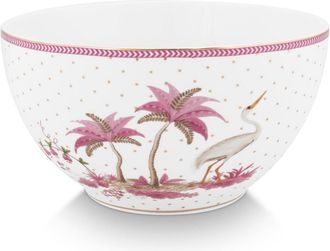 Pip Studio Jolie Dots Gold Pink Bowl 18cm