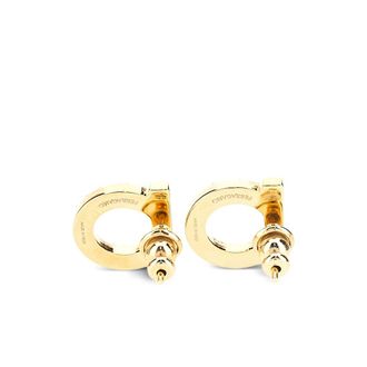 Ferragamo Creor Stud Earrings - Gold