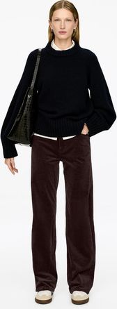 Arket CORAL Wide Cordhose -Rot